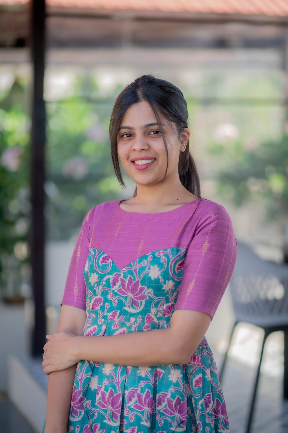 AA032 Dola Silk Maxi – Ayla Attire